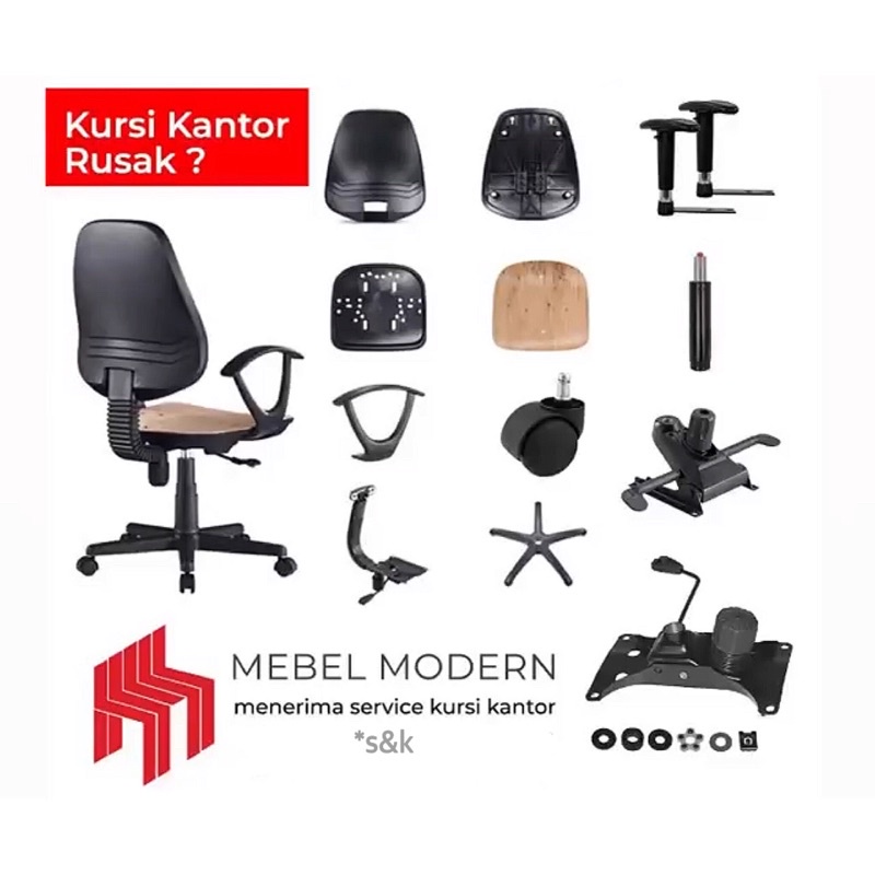 Jual Sparepart kursi kantor | Shopee Indonesia