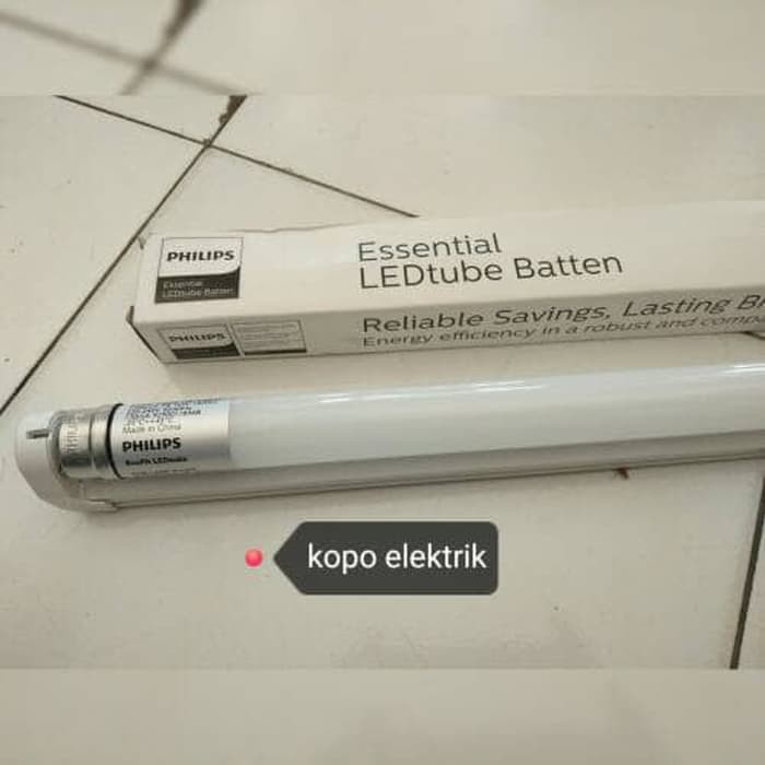 Jual Lampu TL Led Philips Set 16w ( Setara 36w TL Biasa ) + Dudukan 16 ...