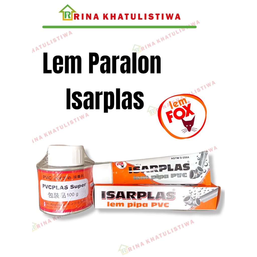 Jual Lem Pipa PVC Lem Pralon | Lem Paralon | Lem Isarplas kaleng | Lem ...