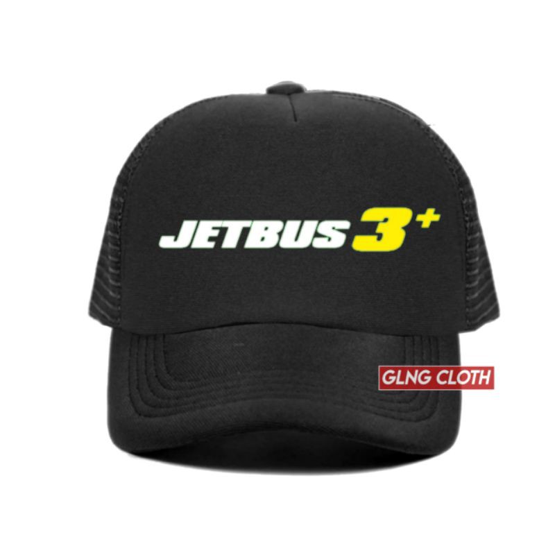 Jual Topi Jetbus 3+ - Topi Trucker Jetbus 3 + | Shopee Indonesia