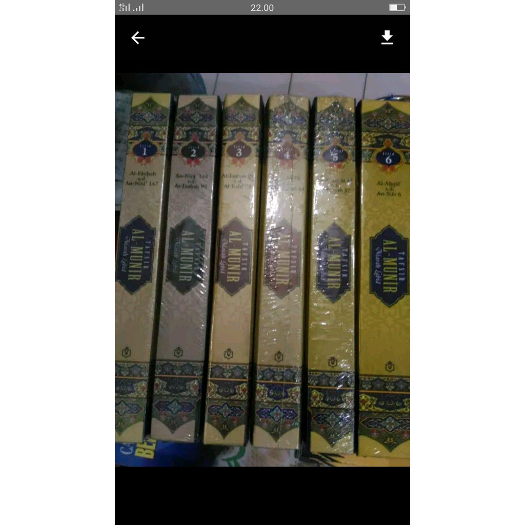 Jual Jual buku Tafsir AL MUNIR 1 Sett 6 Jild Lengkap. .Sinarbaru. | Shopee Indonesia
