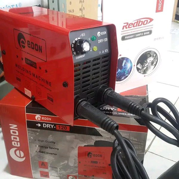 Jual dijual TRAFO LAS MESIN LAS INVERTER LAS REDBO TYPE EDON MMA 120 A ATAU UKURAN 450 WATT ...