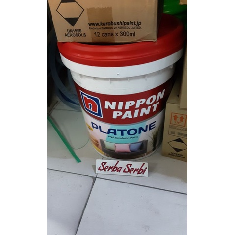 Jual {20KG PLATONE PVA} Cat air tembok dinding wall paint 20kg Platone ...