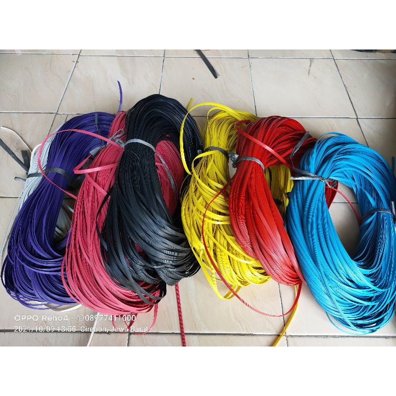 Jual Bahan rotan ikatan rattan tali sintetis pipi harga per kilo 1kg ...