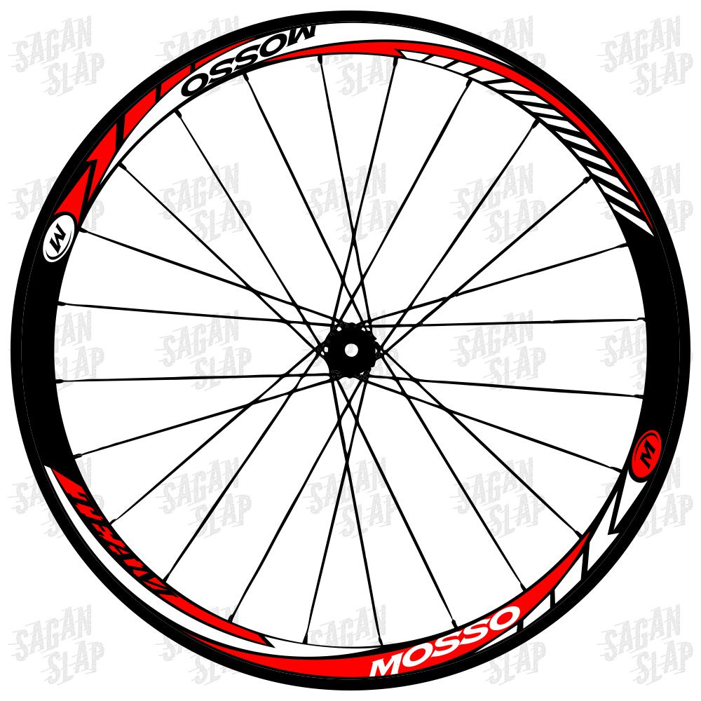 Jual Sticker Rims MOSSO Lebar Stiker 3 cm Decal rim sepeda roadbike ...