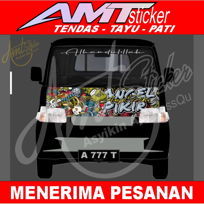 Jual [TERBARU] STICKER DECAL KABIN DEPAN GRAN MAX BISA CUSTOM GAMBAR ...