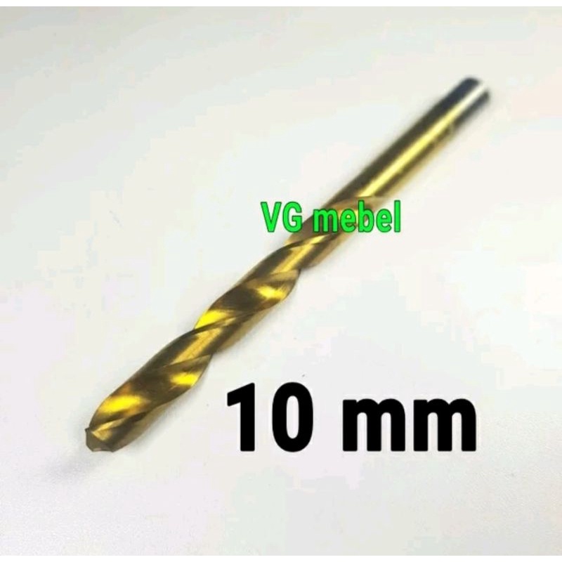 Jual Mata Bor Besi 10 mm KUNING Merk FUJIYAMA | Shopee Indonesia