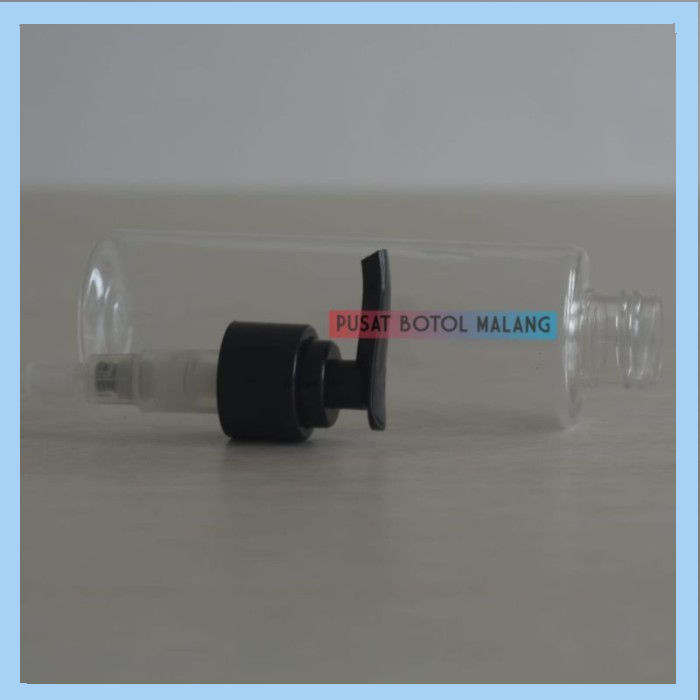 Jual Botol Plastik Pet 150Ml Pump Lotion (Hitam Natural) | Shopee Indonesia