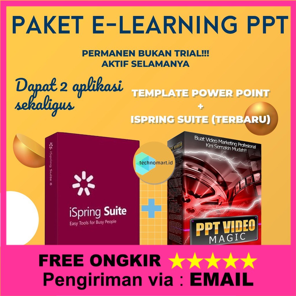 Jual PROMO Ispring Suite 10 Pro + Bonus Template PPT - Aplikasi ...