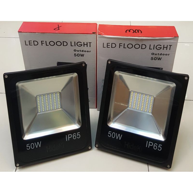 Jual Lampu LED Sorot 5730 50W 220V Flood Light Outdoor HIDEKI | Shopee Indonesia