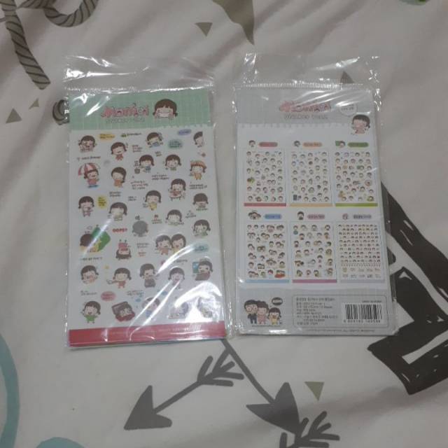 Jual Sticker Momoi Versi 2 | 6 sheets Cute Stationary | Shopee Indonesia