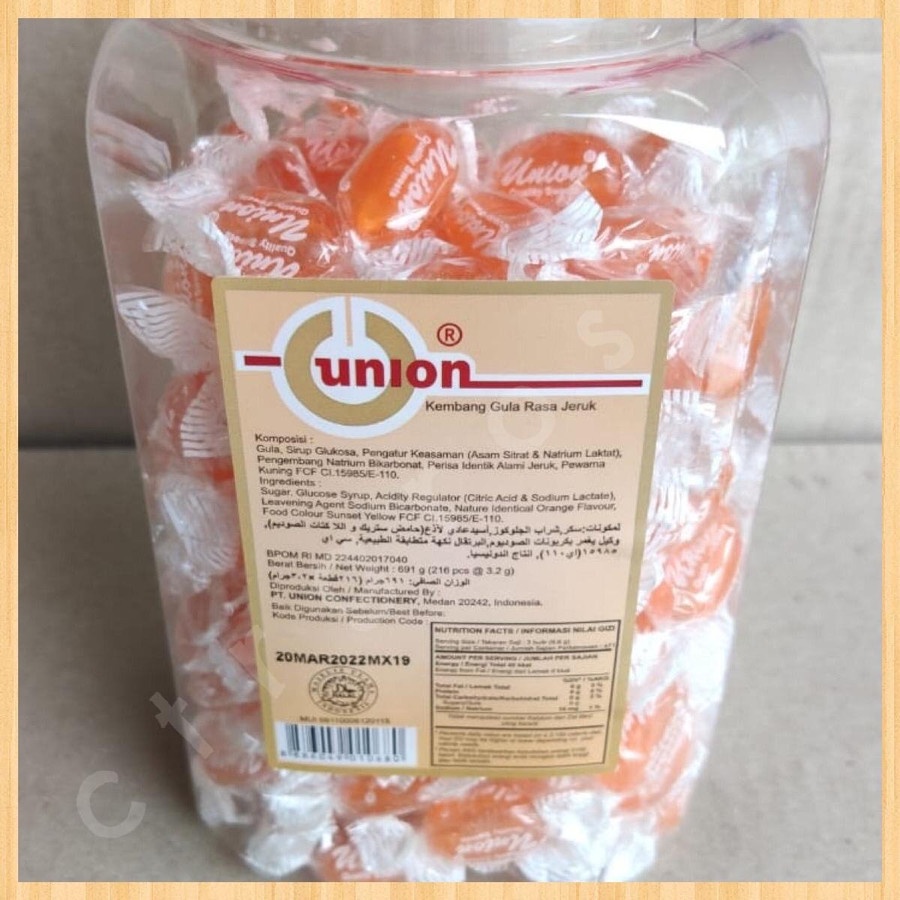 Jual PERMEN UNION VIT C/ ASSORTED TOPLES | Shopee Indonesia