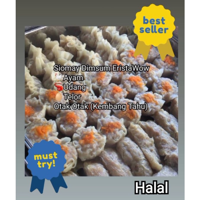 Jual Siomay Dimsum Erista Wow (FROZEN FOOD) | Shopee Indonesia