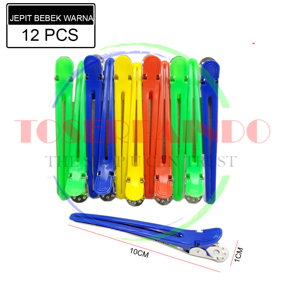 Jual Jepit Rambut Bebek Warna isi 12 pcs | Shopee Indonesia