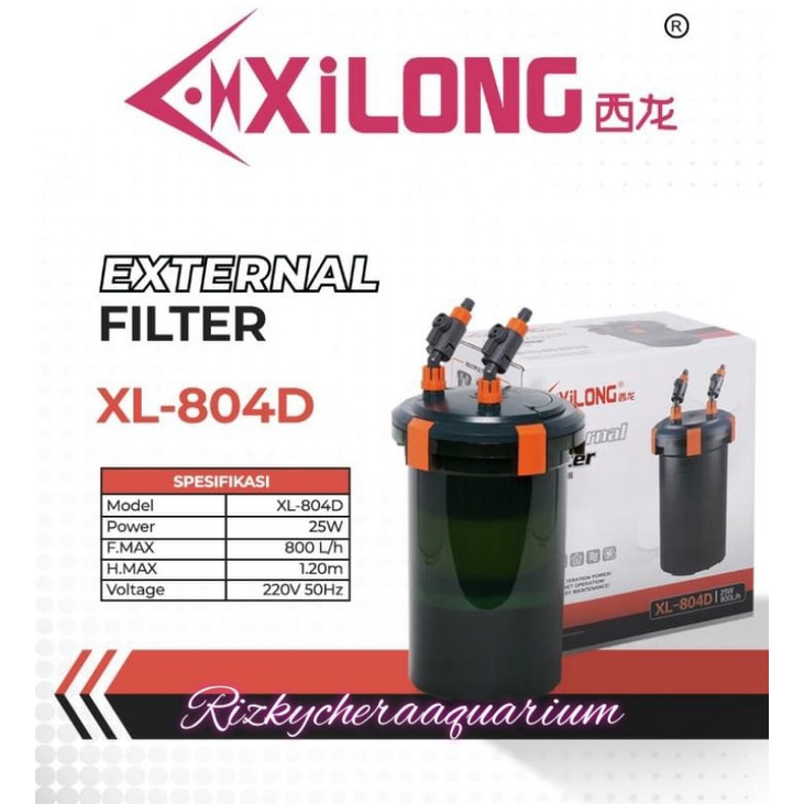 Jual External Filter Aquarium kolam ikan Xilong XL-804D | Shopee Indonesia