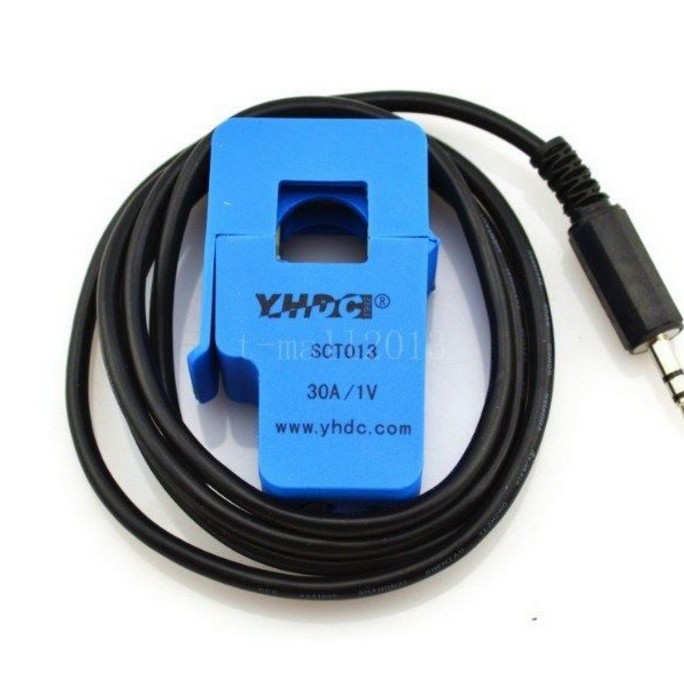 Jual 30A SCT-013-030 Non-invasive AC Current Sensor Arus Clamp ...