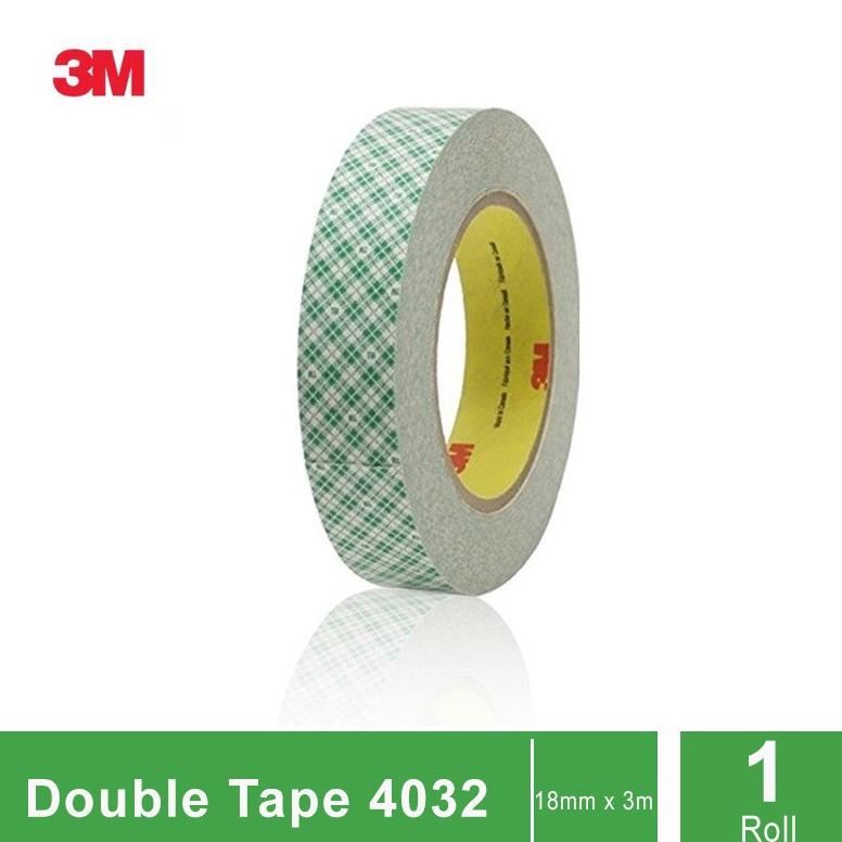 Jual 3M Scotch Double Tape 4032 Mounting Tape Urethane Foam Tape 18Mm X ...