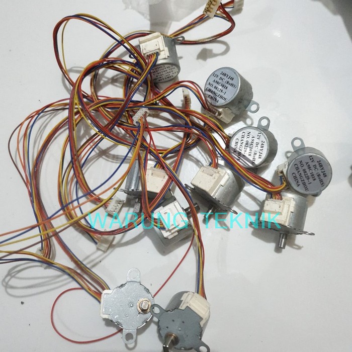 Jual DINAMO SWING MOTOR SWING AC SHARP 24BYJ48 12V DC | Shopee Indonesia