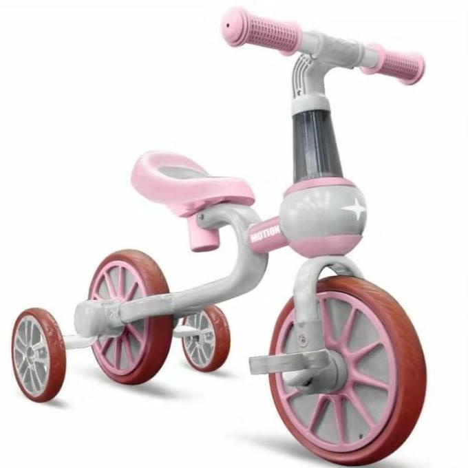Jual sepeda anak motion new generation balance bike 3in1 - Merah Muda ...