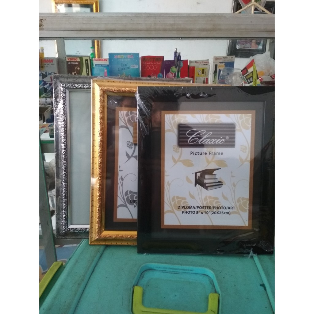 Jual bingkai pigura foto 10r or 8r or 20x25 cm sudah termasuk BUBBLE ...