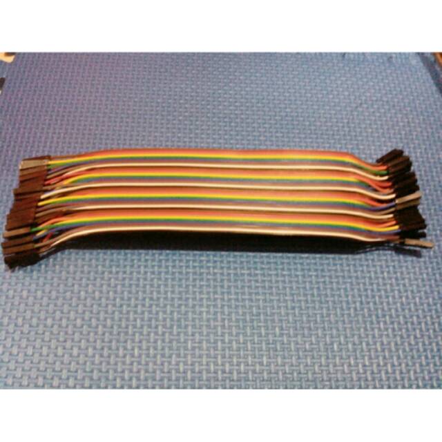Jual Female to Female Dupont Wire Cable Kabel Jumper Arduino | Shopee ...