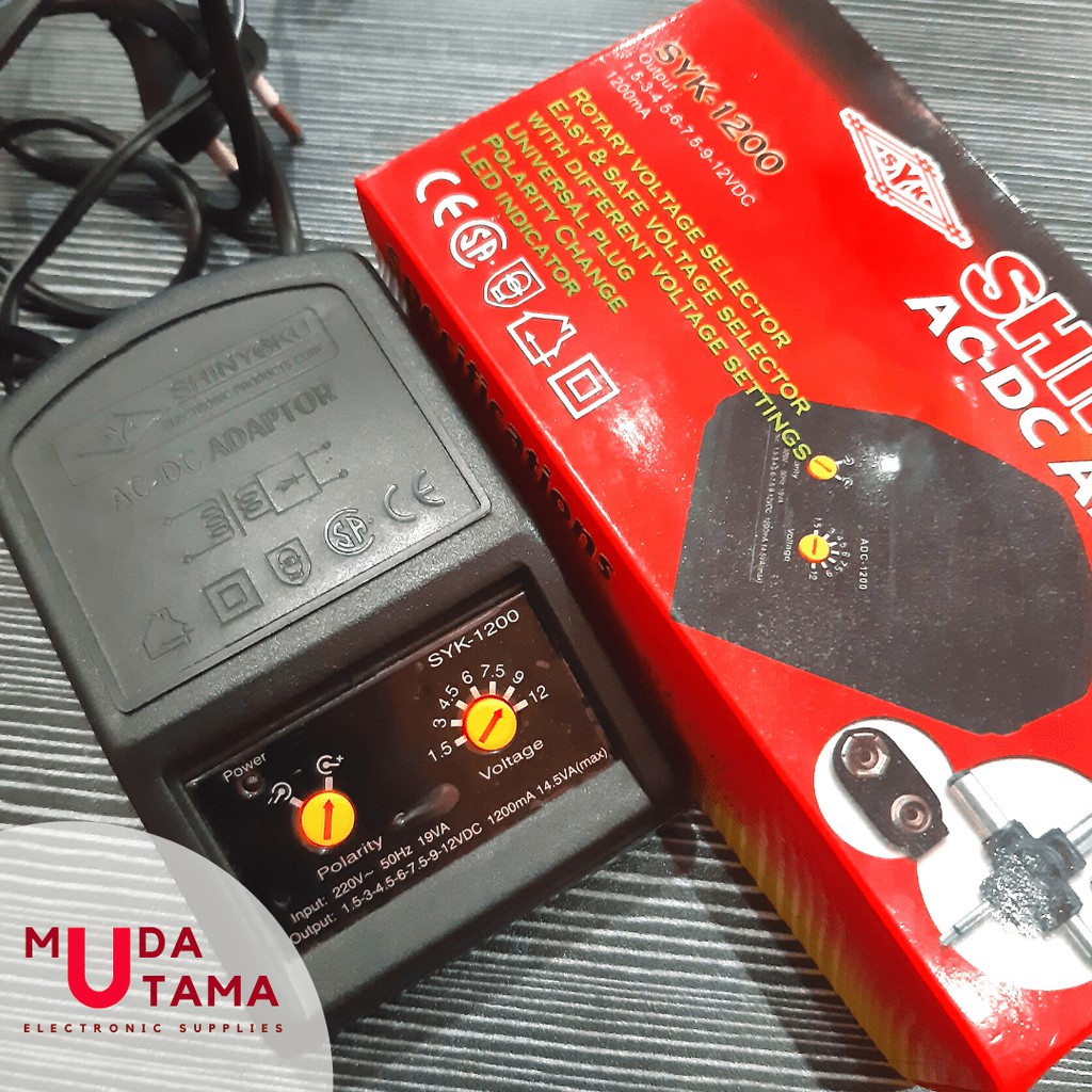 Jual Adaptor AC DC 1.5v 3v 4.5v 6v 7.5v 9v 12v | Shopee Indonesia