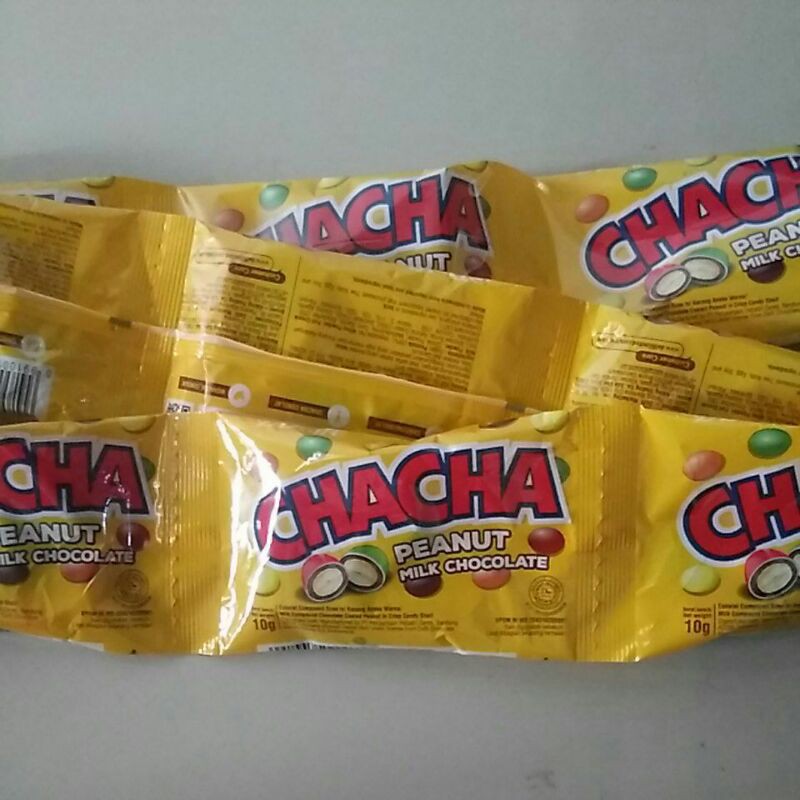 Jual Chacha peanut milk chocolate 10gr | Shopee Indonesia