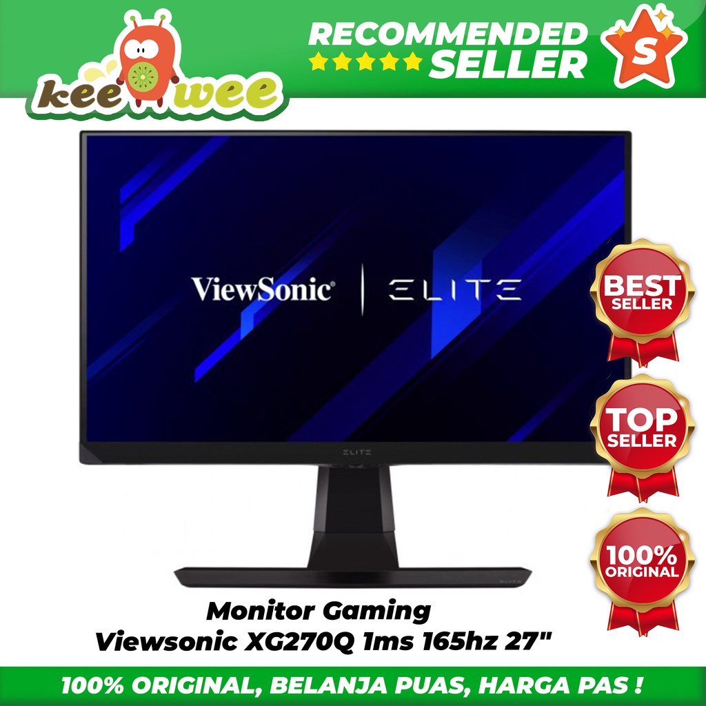 Jual Monitor Gaming Viewsonic XG270Q 1ms 165hz 27" | Shopee Indonesia