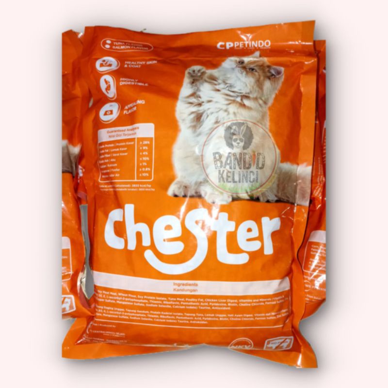 Jual CHESTER CAT FOOD TUNA / MAKANAN KUCING DRY FOOD ADULT | Shopee ...