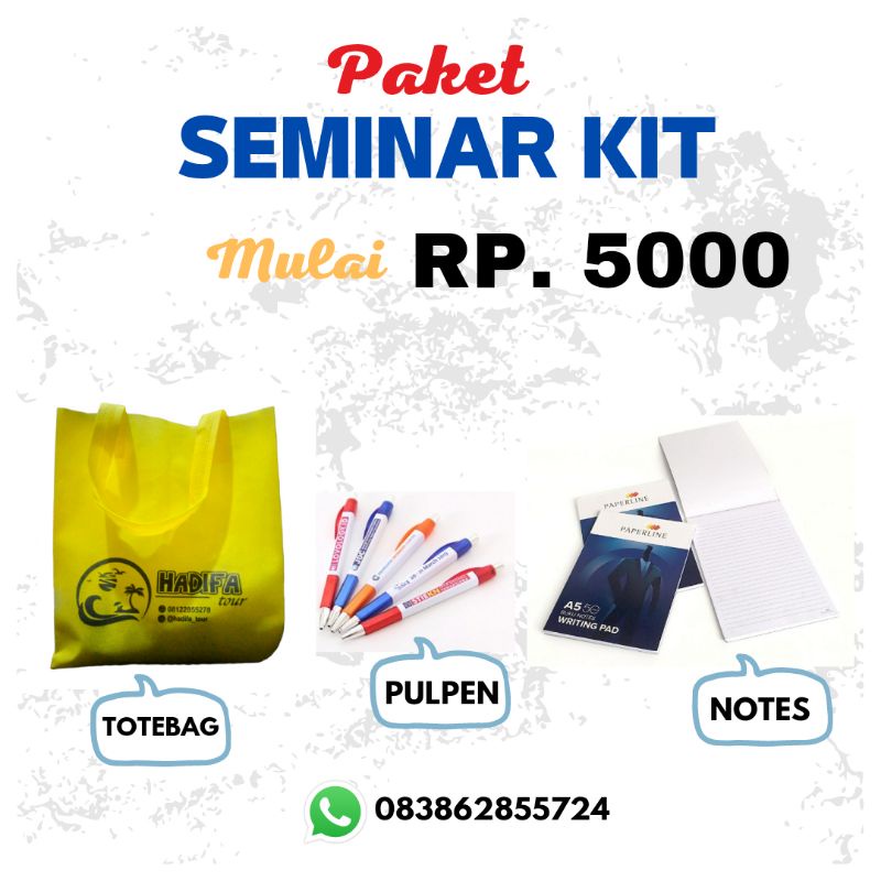 Jual Paket Seminar Kit | Shopee Indonesia