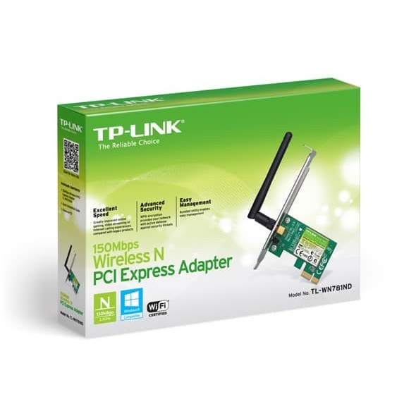 Jual Spesial WIFI TPLINK TL-WN781ND PCI EXPRESS TP-LINK 781ND TPLINK ...