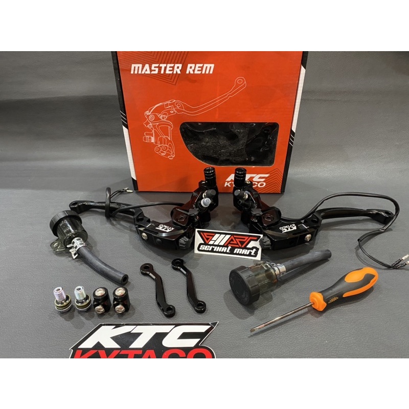 Jual MASTER REM KTC KYTACO CNC UP 110 V2 KANAN DAN KIRI TABUNG / MASTER REM KTC RACING UP MODEL ...