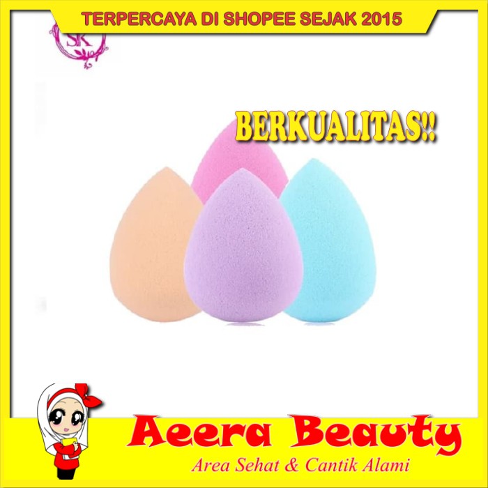 Jual PROMO!! EGG DROP B E A U T Y BLENDER CONTOURING SPONGE S0245 ...