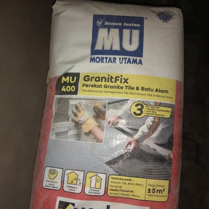 Jual Semen Instant Mu 400 (Perekat Granite Dan Batu Alam) | Shopee ...