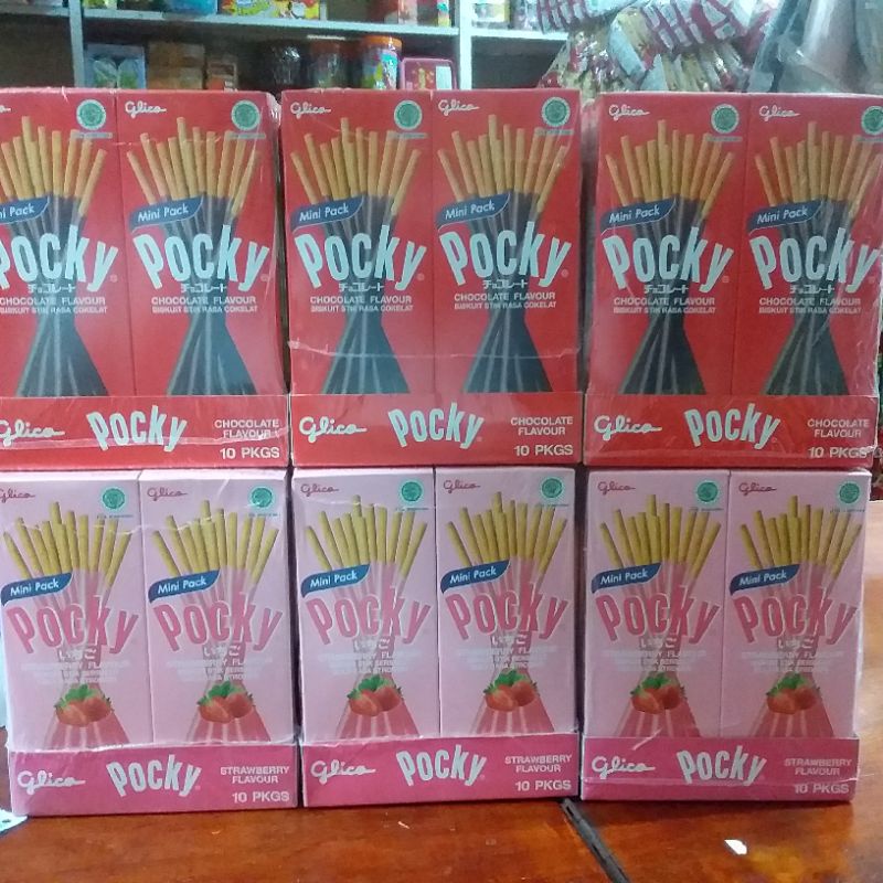 Jual Pocky mini pack isi 10x 22g | Shopee Indonesia