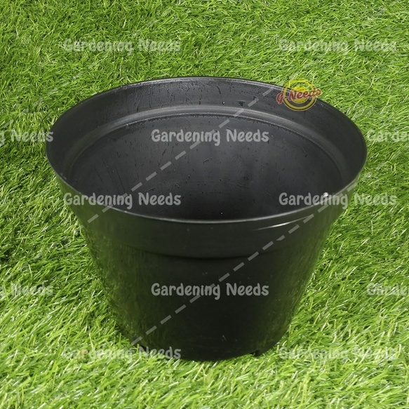 Jual Pot Tanaman / Pot Bunga Plastik SIMBA 40 Hitam (KHUSUS GRAB/GOJEK ...