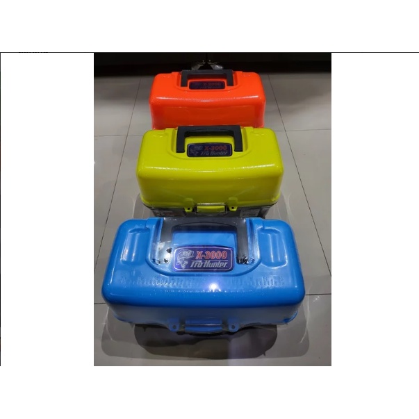 Jual Box Pancing - Pro hunter X2000/X3000 Tray Tackle Box | Shopee ...