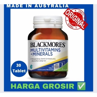 Jual BLACKMORES MULTIVITAMINS + MINERALS - ISI 30 TABLET | Shopee Indonesia