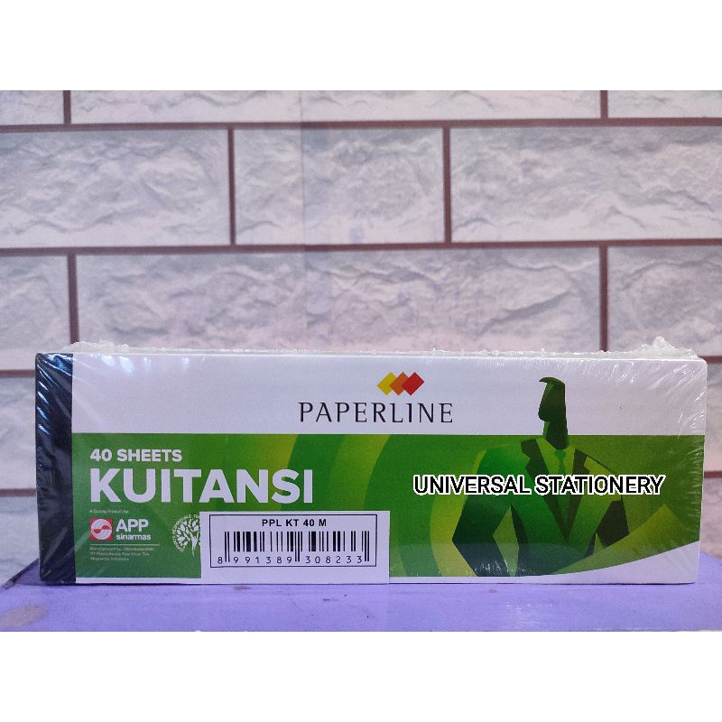Jual Kuitansi Paperline Kecil (PCS) / Kuitansi Paperline PPL KT 40 M / Kwitansi Paperline Kecil ...