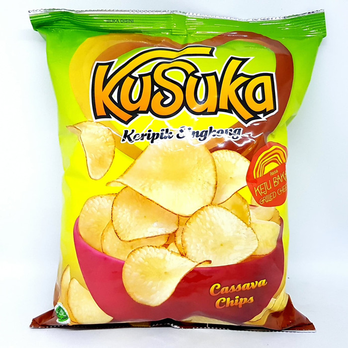 Jual KUSUKA KERIPIK SINGKONG RASA KEJU BAKAR 180gr | KRIPIK CHIPS ...
