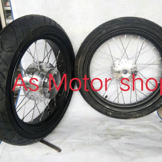 Jual Velg komplit cb150r cbr150r new megapro new cb150r tromol plus ban ...