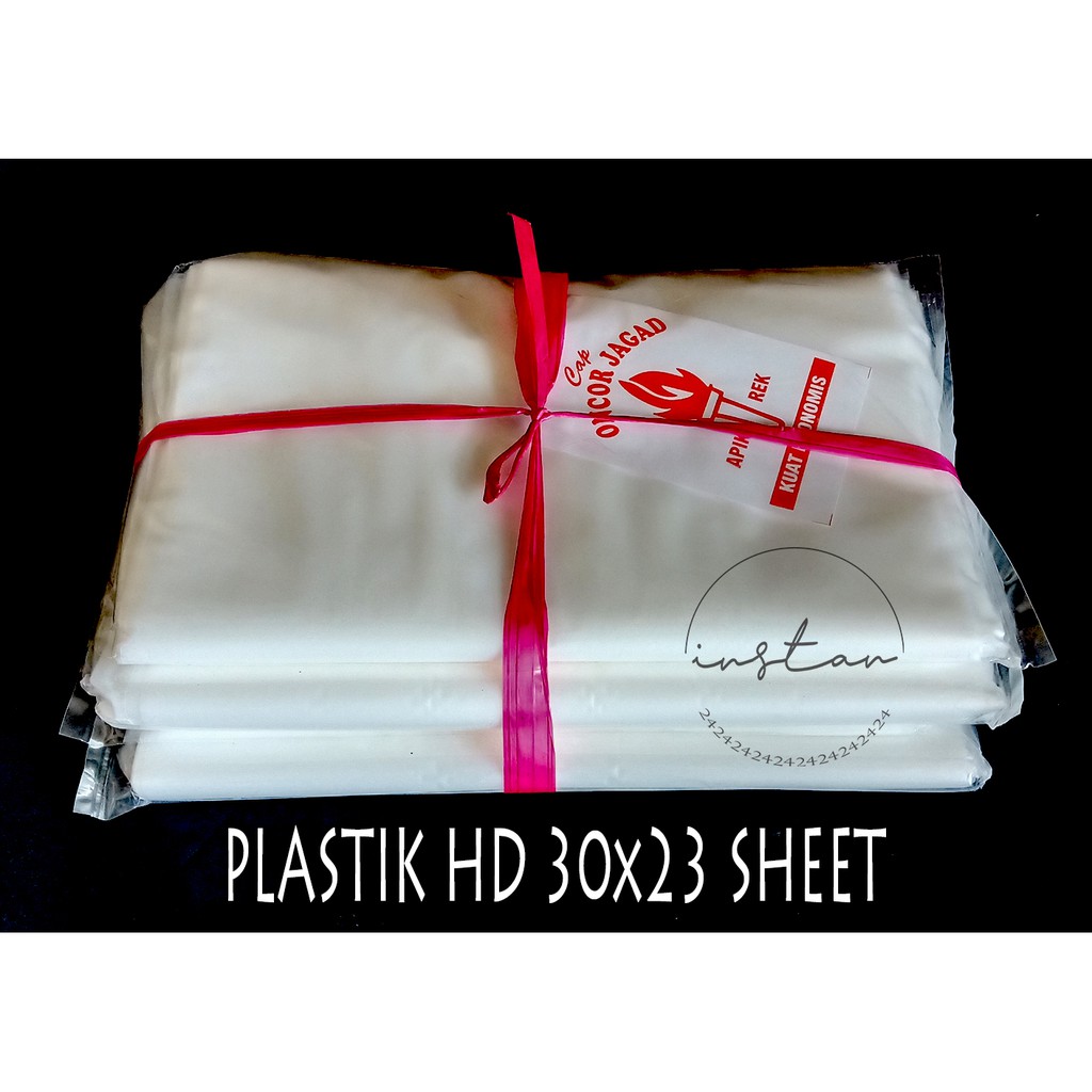 Jual Plastik Alas - HD Sheet 23x30 - Plastik Burem - Alas Sterofoam ...