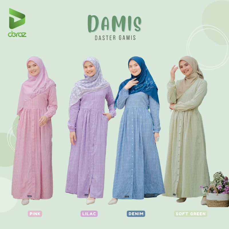 Jual Deraz - Damis (Daster Gamis) | Shopee Indonesia