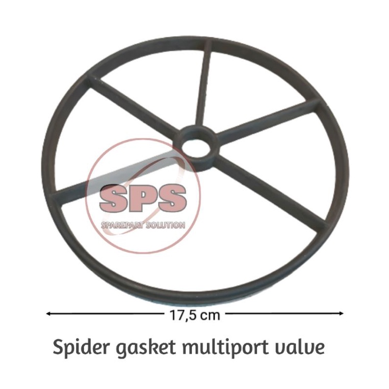 Jual Spider Gasket Multiport Valve Sand Filter Valve Seat Gasket Kolam ...