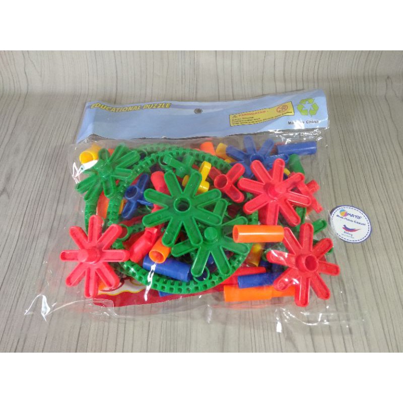 Jual OBRAL Tubular Block Lego Building Block Edukasi | Shopee Indonesia