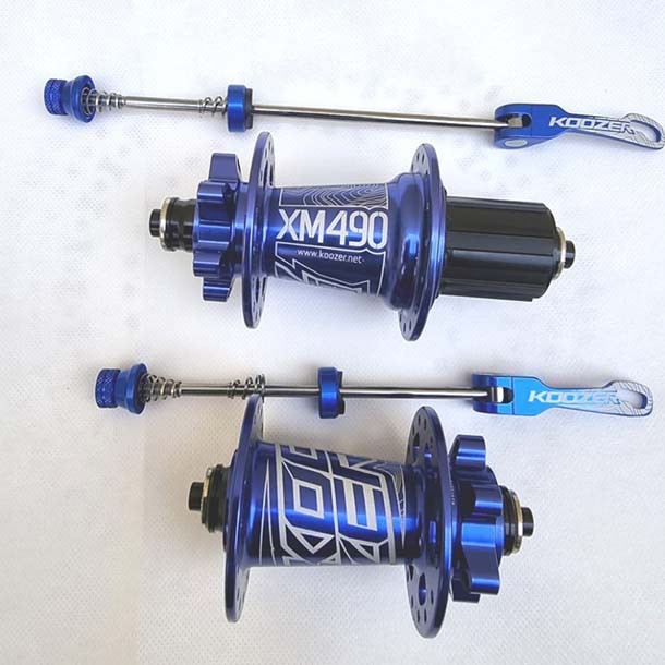 Jual Hub Koozer XM490 Blue Biru QR Quick Release 32 Hole Freehub Sepeda ...