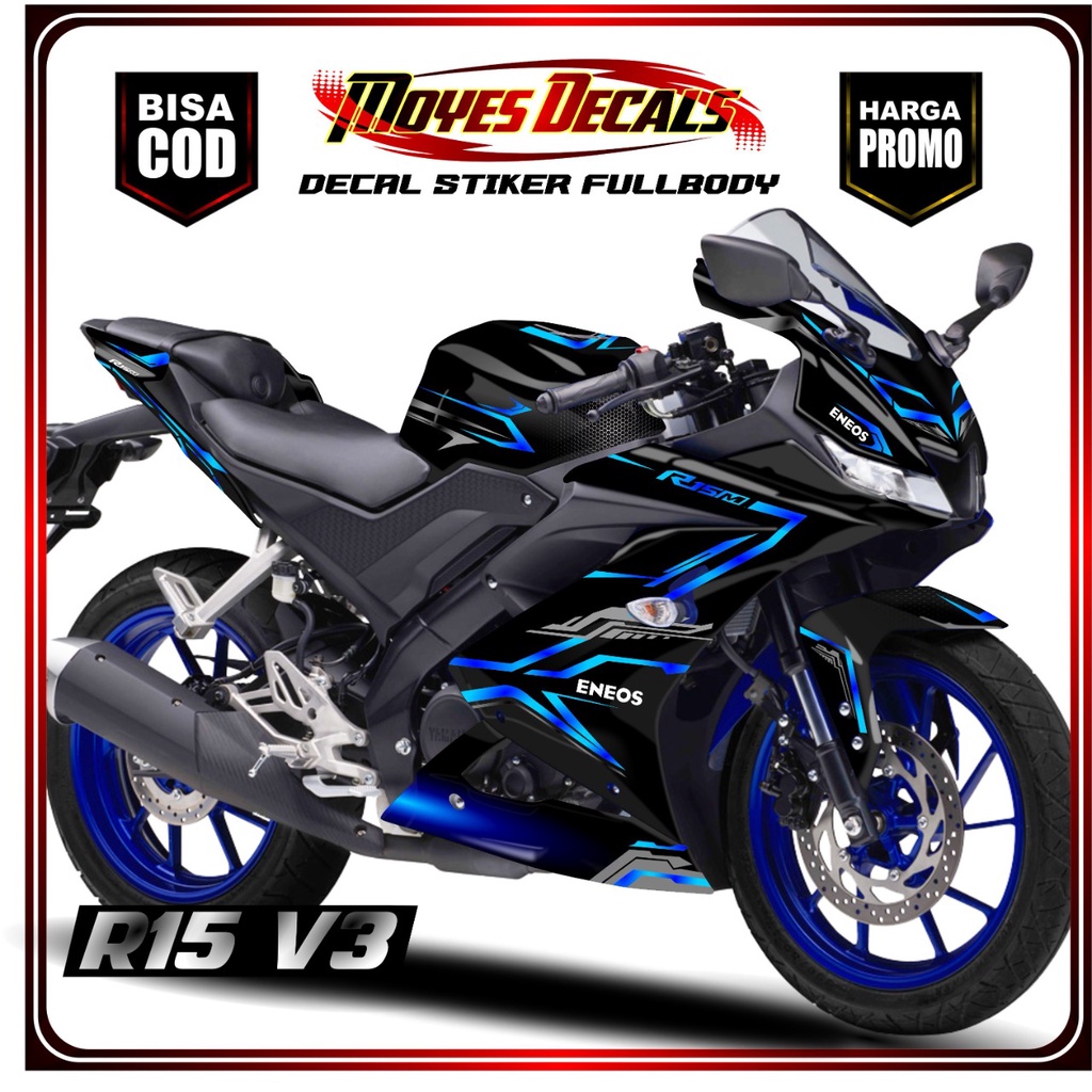 Jual Decal R15 V3 Full Body Matrixline Decal Yamaha R15 V3 Full Body ...