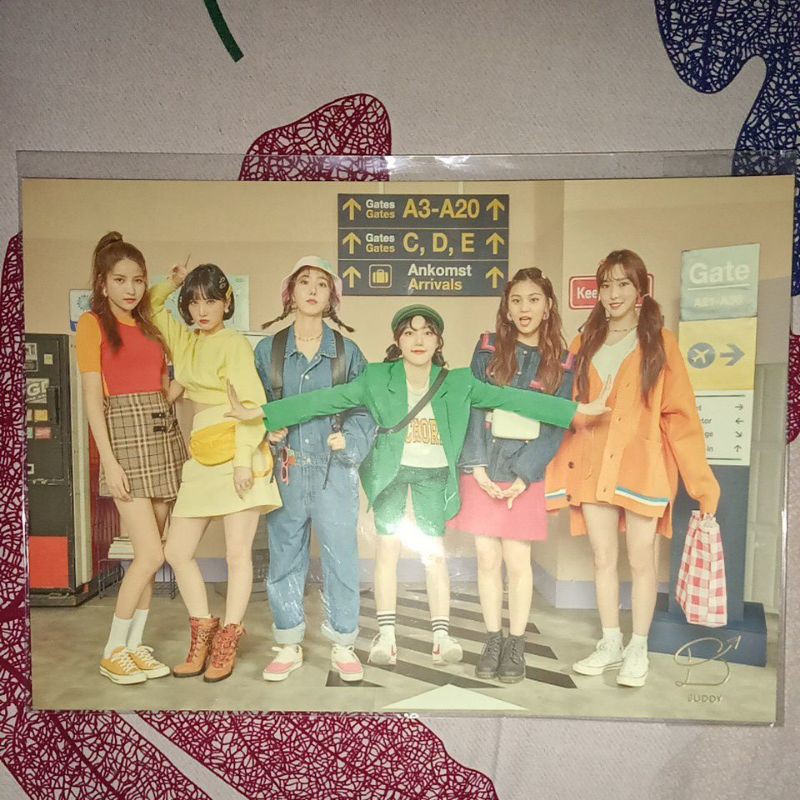 Jual Mini Poster Gfriend Global Official Fanclub Buddy Membership Kit | Shopee Indonesia
