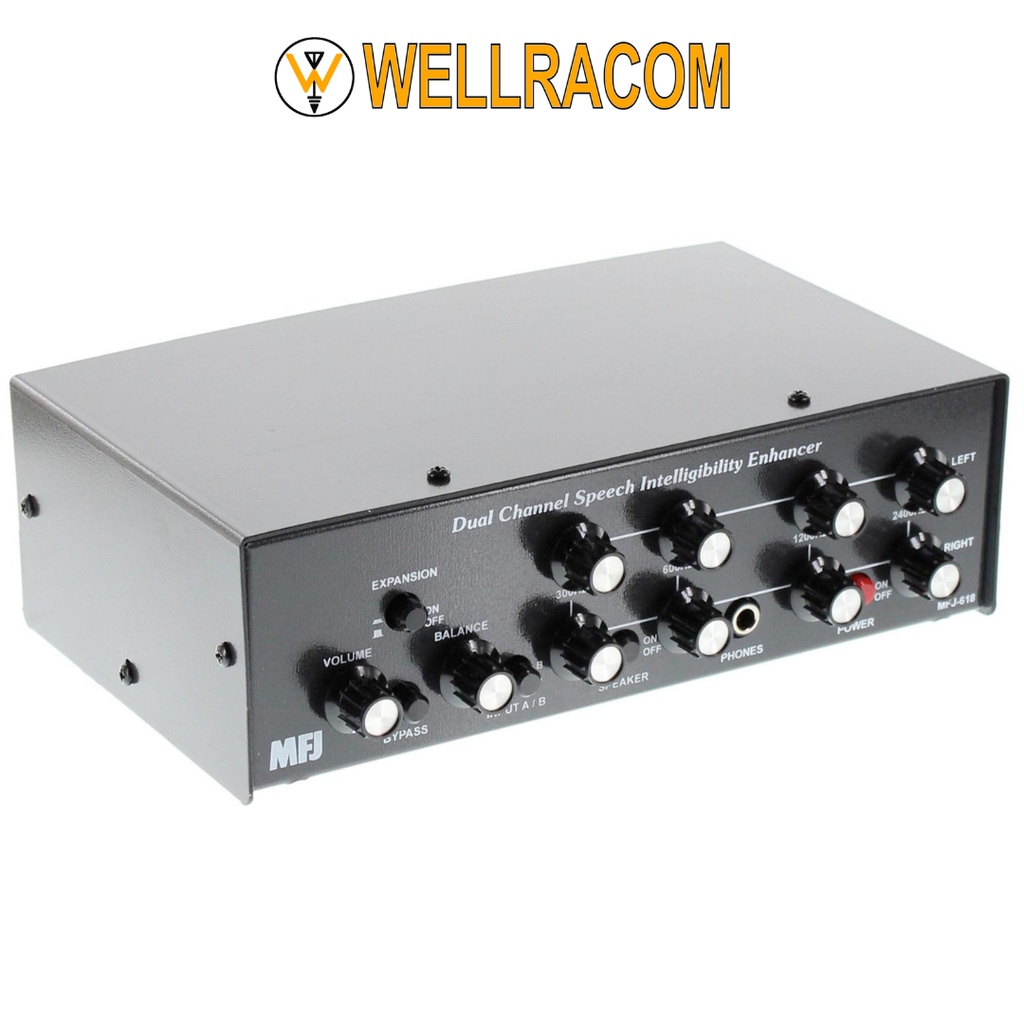 Jual MFJ 618 DUAL SPEECH INTELLIGIBILITY ENHANCER BARU ORI GARANSI 6 ...