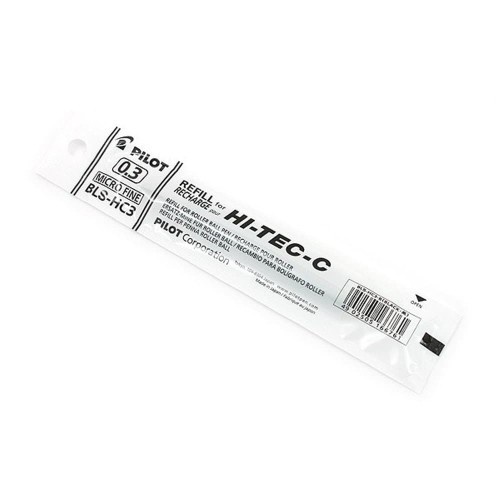 Jual Pilot REFILL Isi Ulang Pulpen Ballpoint Hi Tec Hi-Tech 0.3mm Black ...